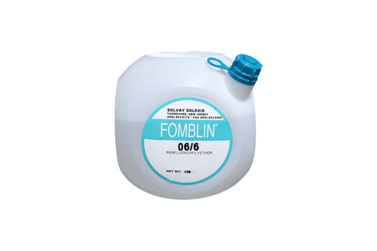 When to use PFPE oil for an oil-sealed rotary vane vacuum pump?